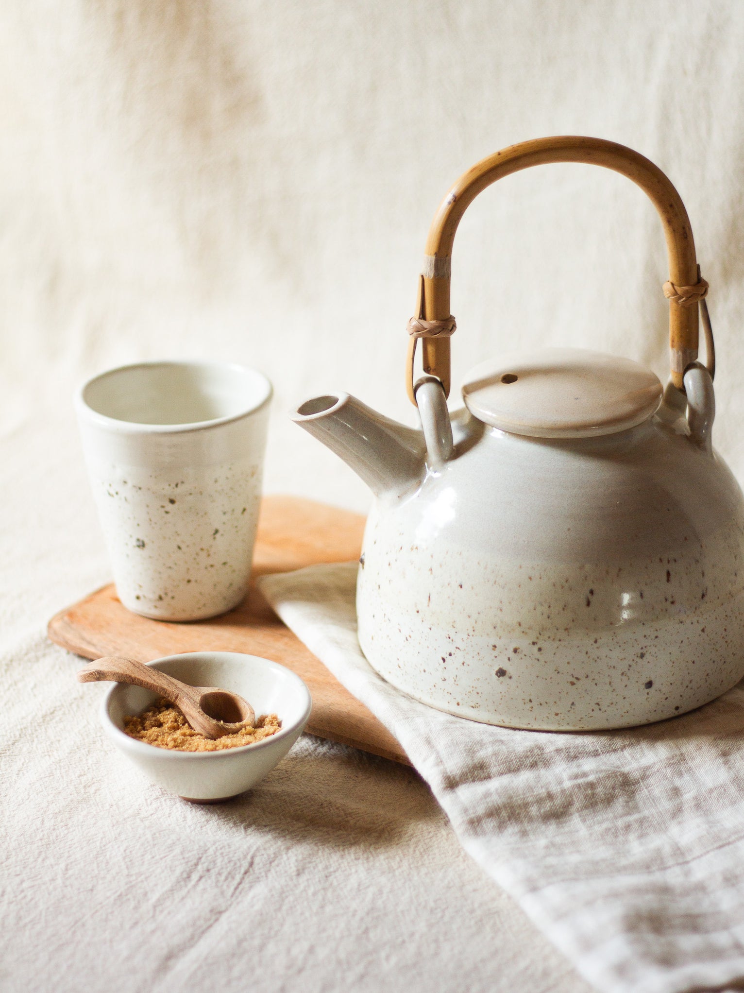 Tumbler | Cream & Speckled– The Painted Bird