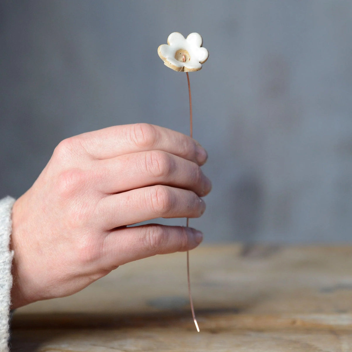 Ceramic Flower Stem– The Painted Bird