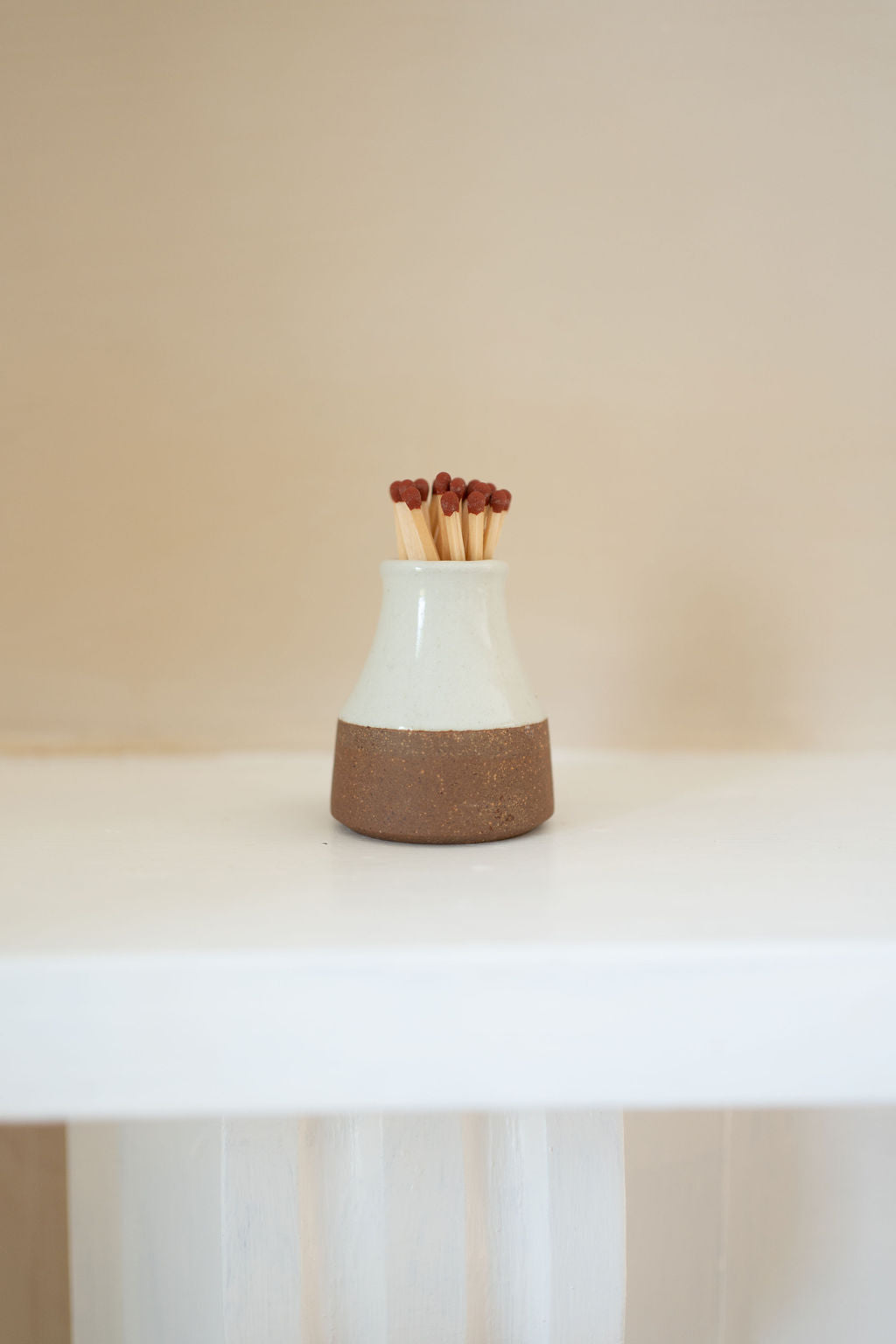 Milk Bottle Match Striker | White– The Painted Bird