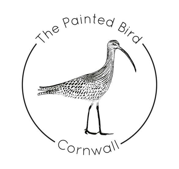 Slim Blue Layers Eco Resin & Copper Lamp with Reclaimed Wood Base– The ...