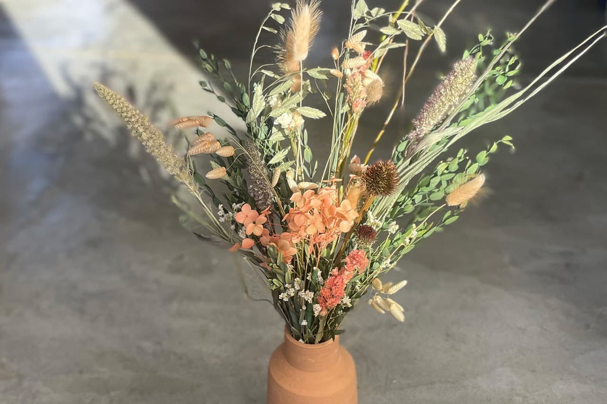 Gea - Large Composed Dried Flower Bouquet– The Painted Bird